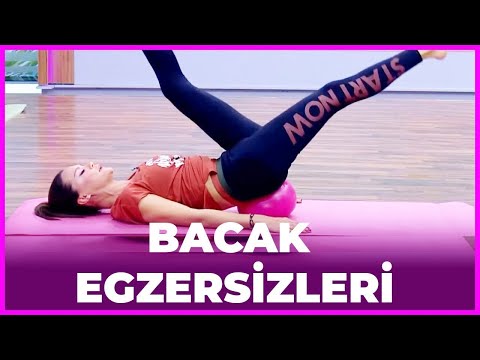 Ebru Şalli ile Zinde Kal  -  Bacak Egzersizleri