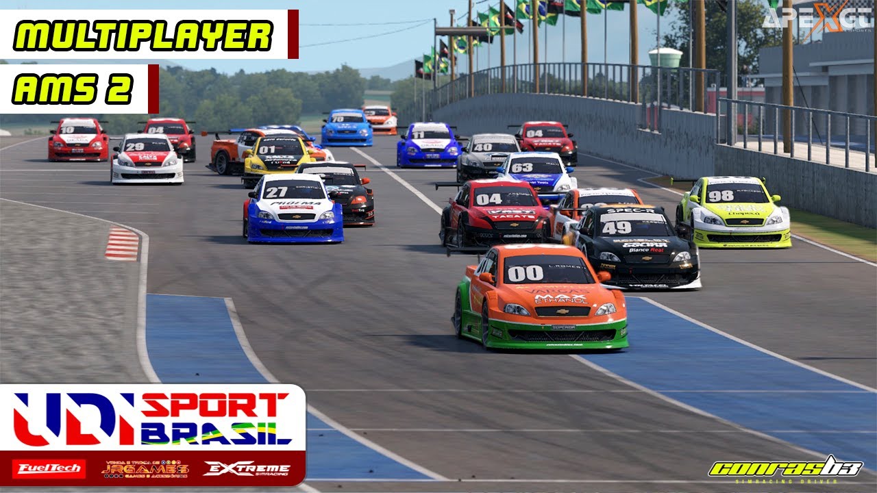 Multiplayer AMS 2 V1.0 #ams2 #reiza #conrasb3 #jrgames - YouTube