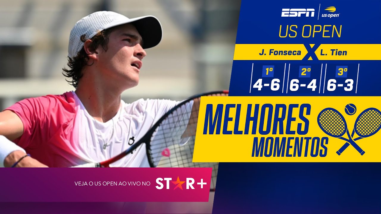 É campeão! João Fonseca vira para cima de Tien e vence o US Open ...