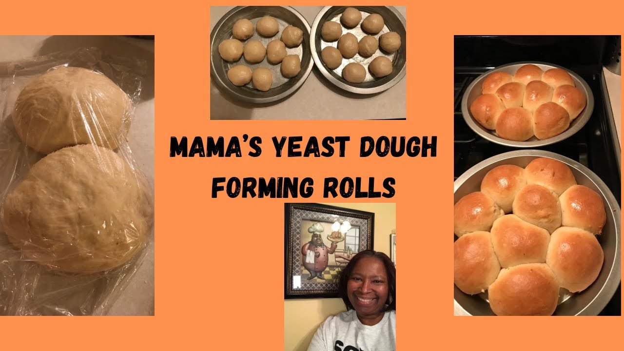 Yeast Dough Forming Rolls - YouTube