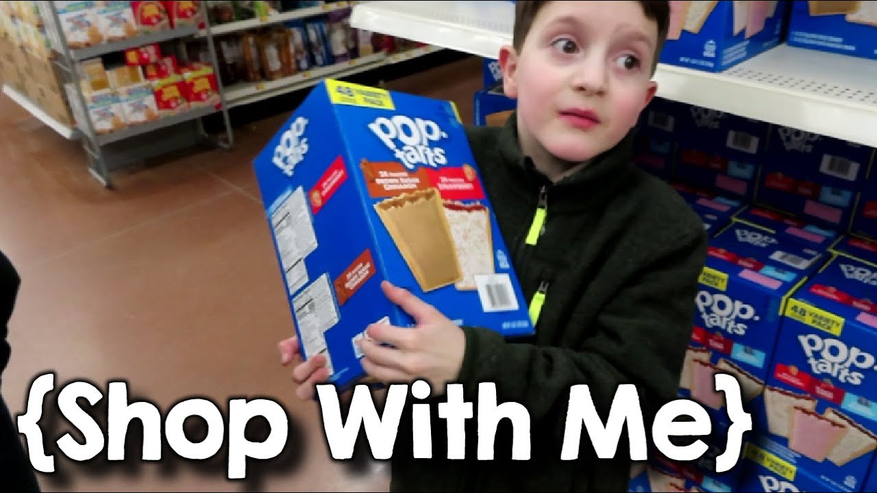 A Cute New Shopping Helper ¦ Large Family Shop with Me ¦ February 2020 ...