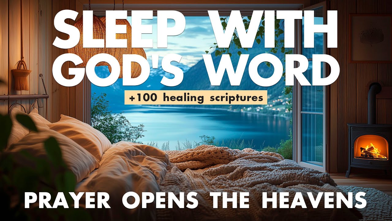 Scriptures for sleeping bring heavenly rest. Feel God's nearness. Sleep ...