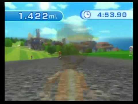 Day 1 of Wii Fit: Free Run (10 mins.) - YouTube