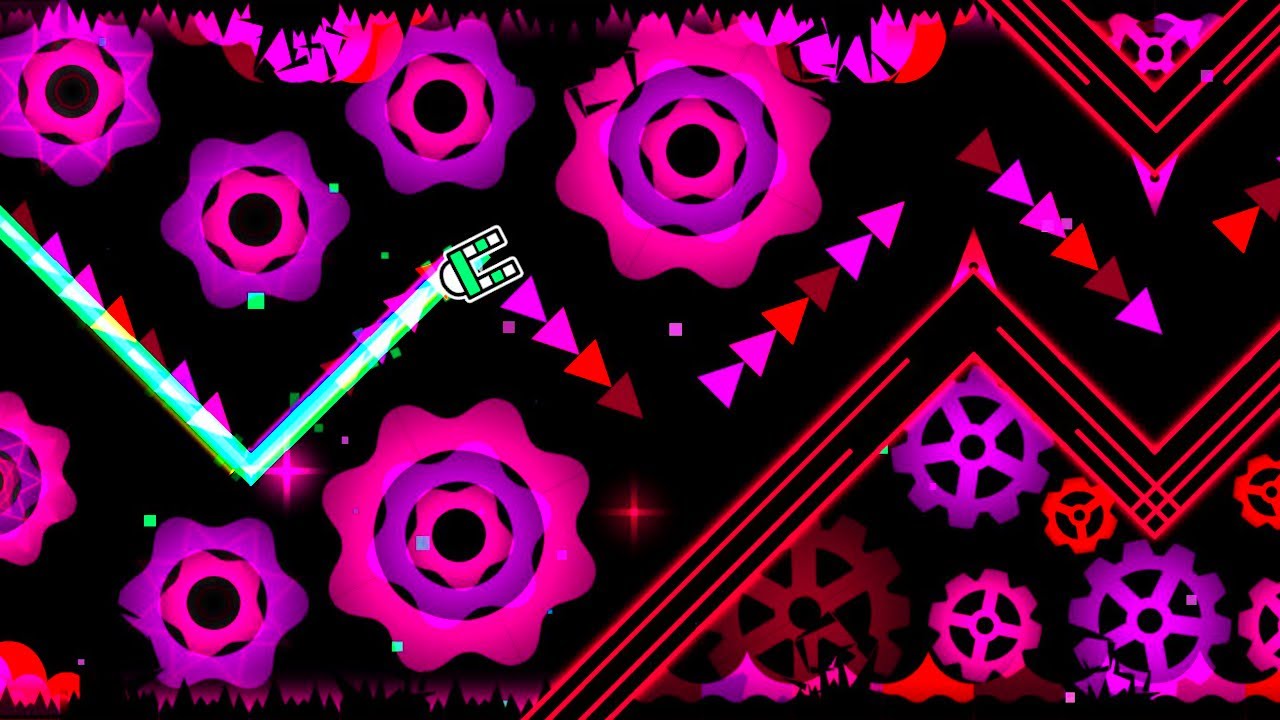 i beat 500 demons in geometry dash - YouTube