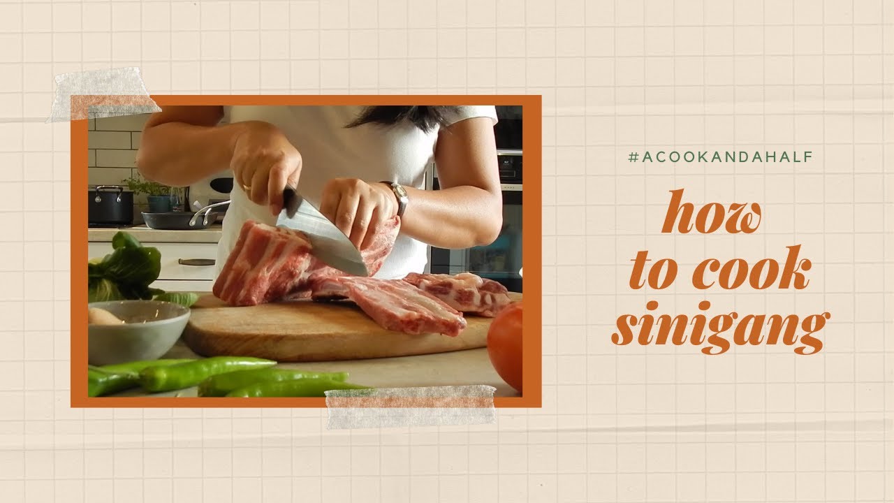 How to make Sinigang | tamarind soup base - YouTube