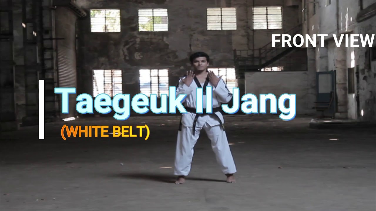 Taekwondo poomsae 1 | Taegeuk Il jang | - YouTube