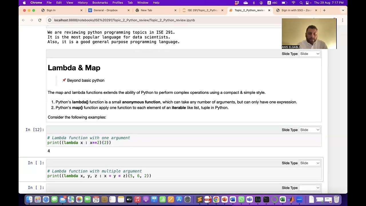 Topic2 Python Review Lec2 - YouTube