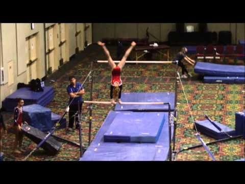 Megan Ray - Level 8 Gymnastics - Breystans Invitational - Feb 6, 2015  Bars - 9.425