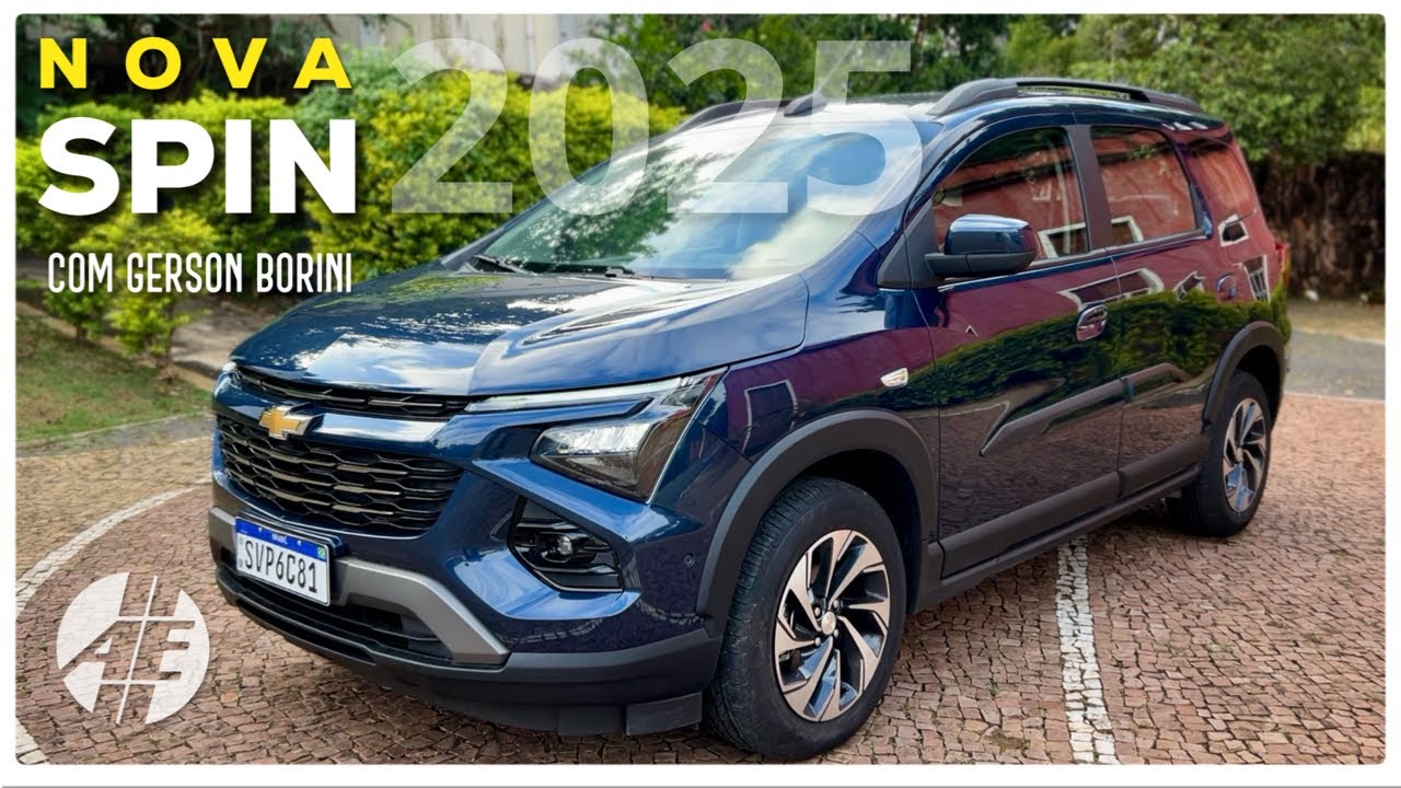 Nova CHEVROLET SPIN 2025 com GERSON BORINI. #chevrolet #spin - YouTube
