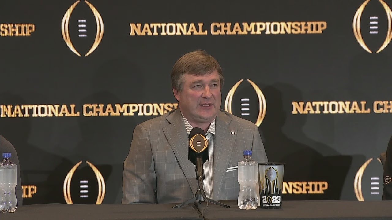 WATCH: Full UGA Football National Championship victory press conference ...
