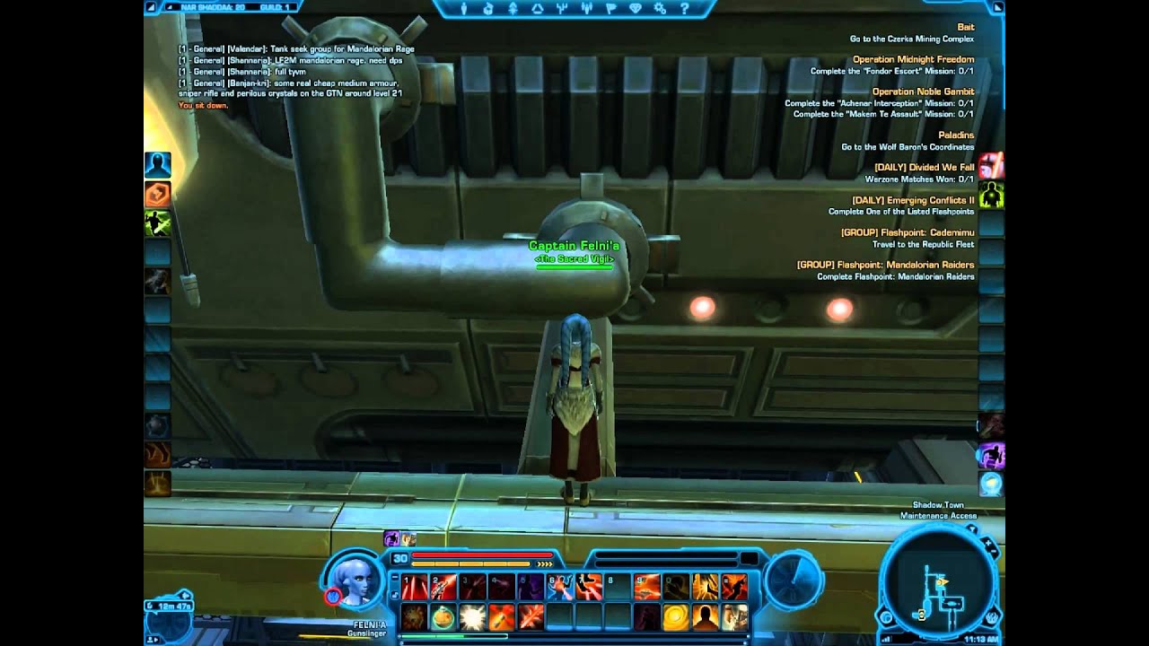 SWTOR Datacron Locations - Nar Shaddaa (Republic) - YouTube