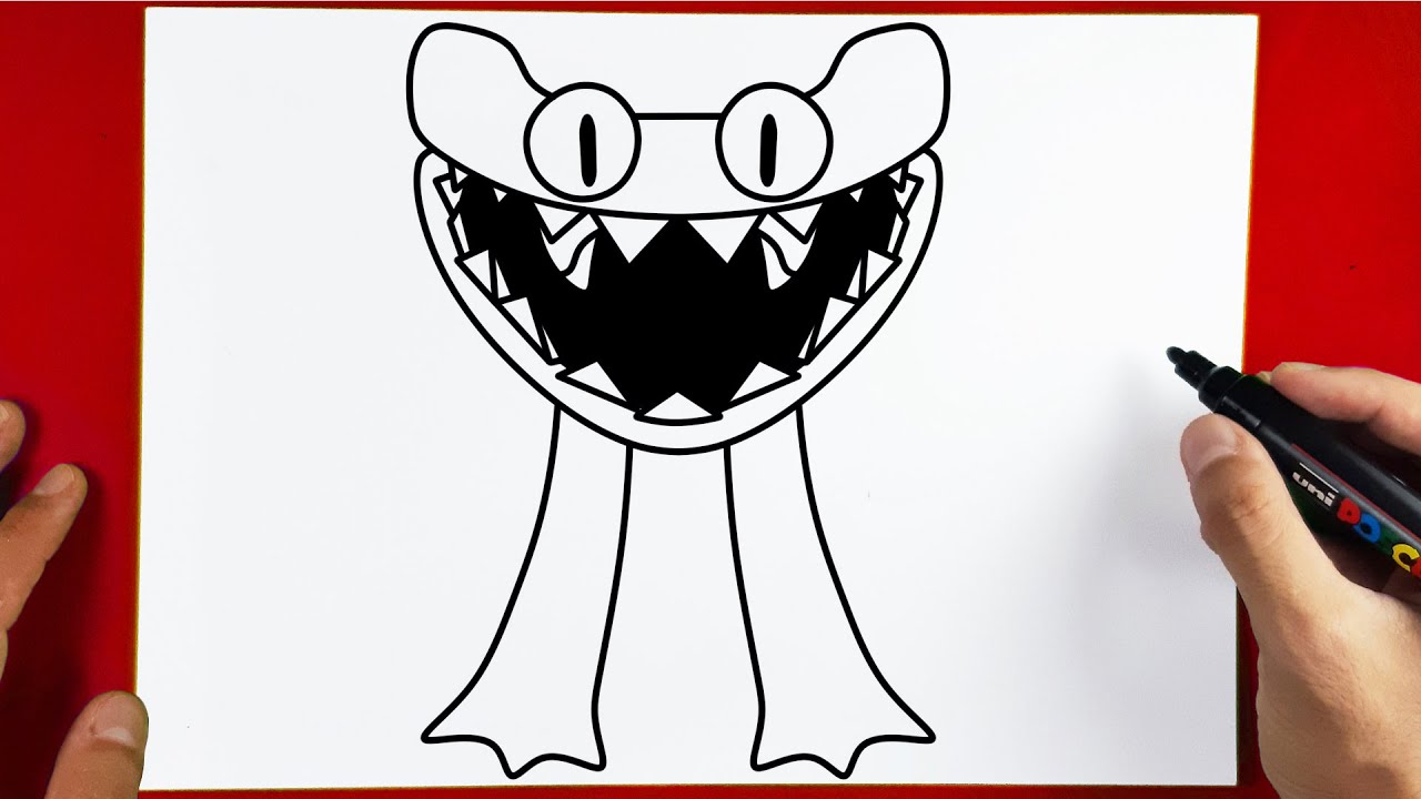 How to Draw Blue Cyan | Rainbow Friends 2 ROBLOX - YouTube