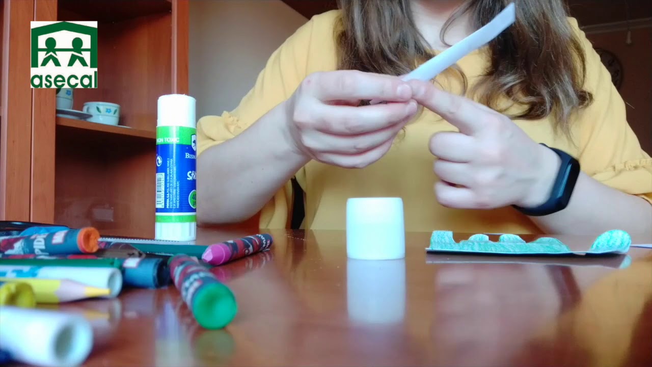 Manualidad mano - YouTube