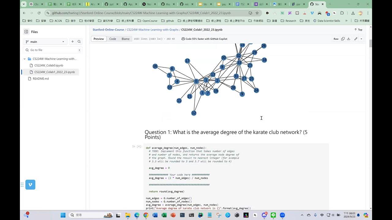 【CS224W：GML 】Week 7 - Colab 0 & Colab 1 - YouTube