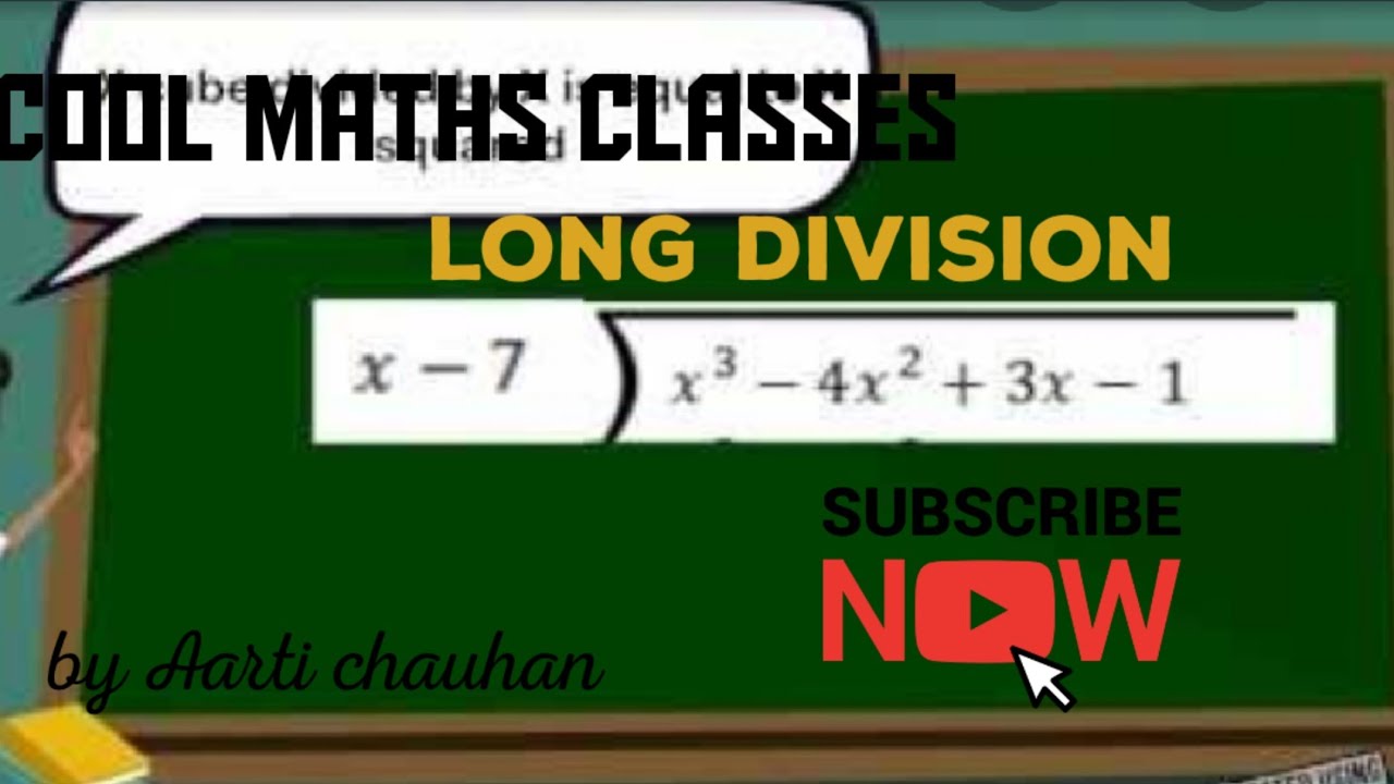 Long division method - YouTube