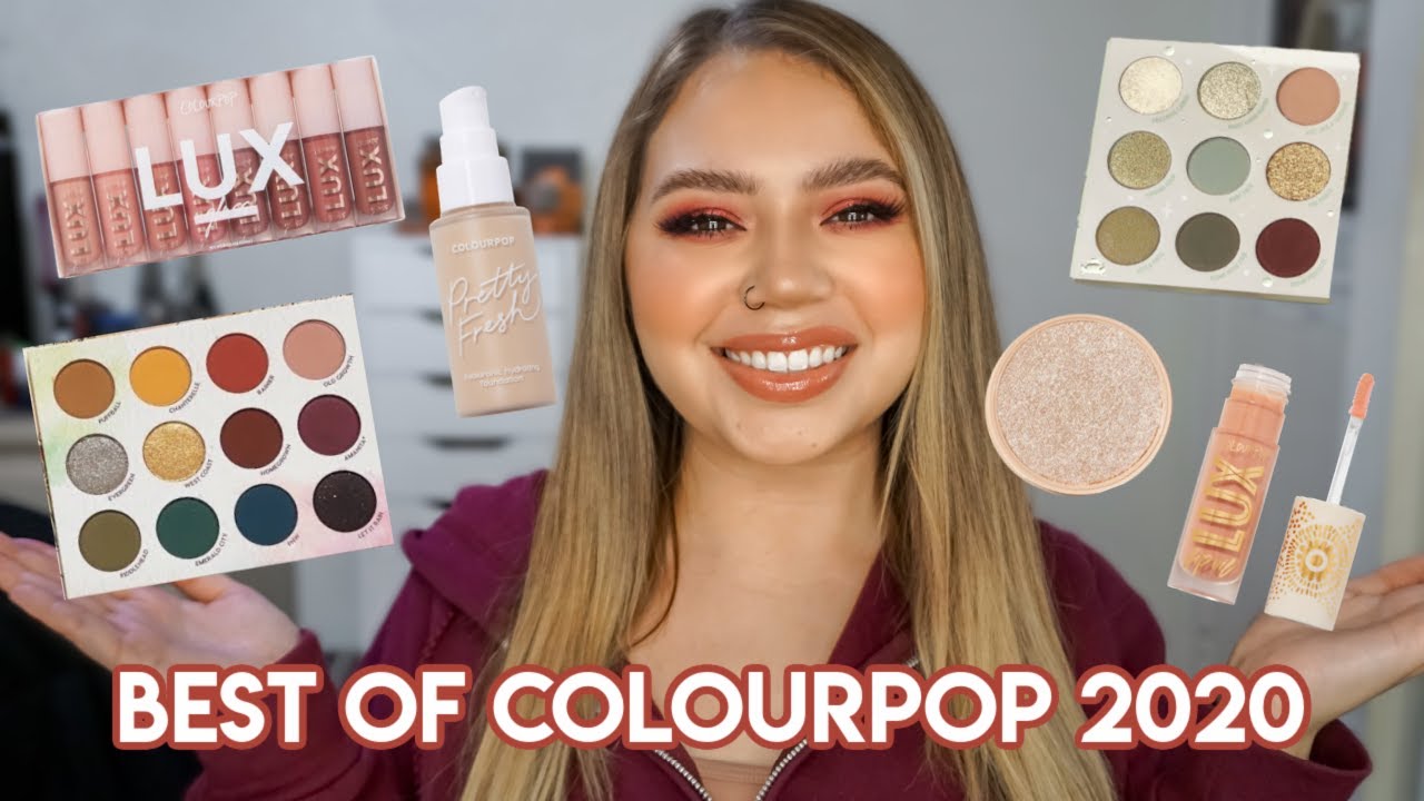 MY FAVORITE COLOURPOP PRODUCTS OF 2020! | Makeupbytreenz - YouTube