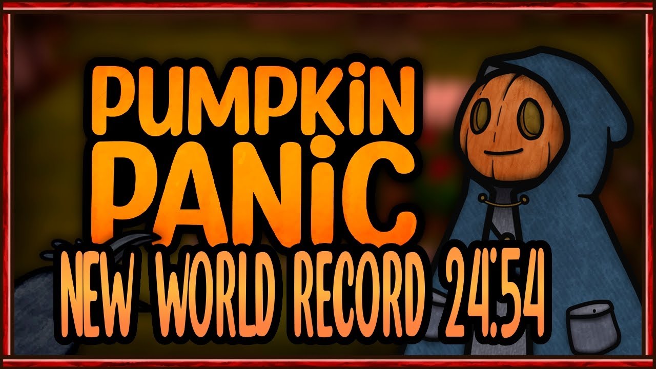 PUMPKIN PANIC WORLD RECORD 24:54 - YouTube
