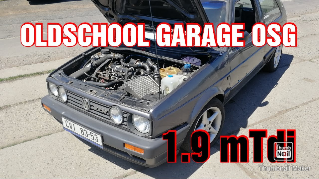 VW Golf mk2 1.9 mTdi - Mechanical Tdi - YouTube