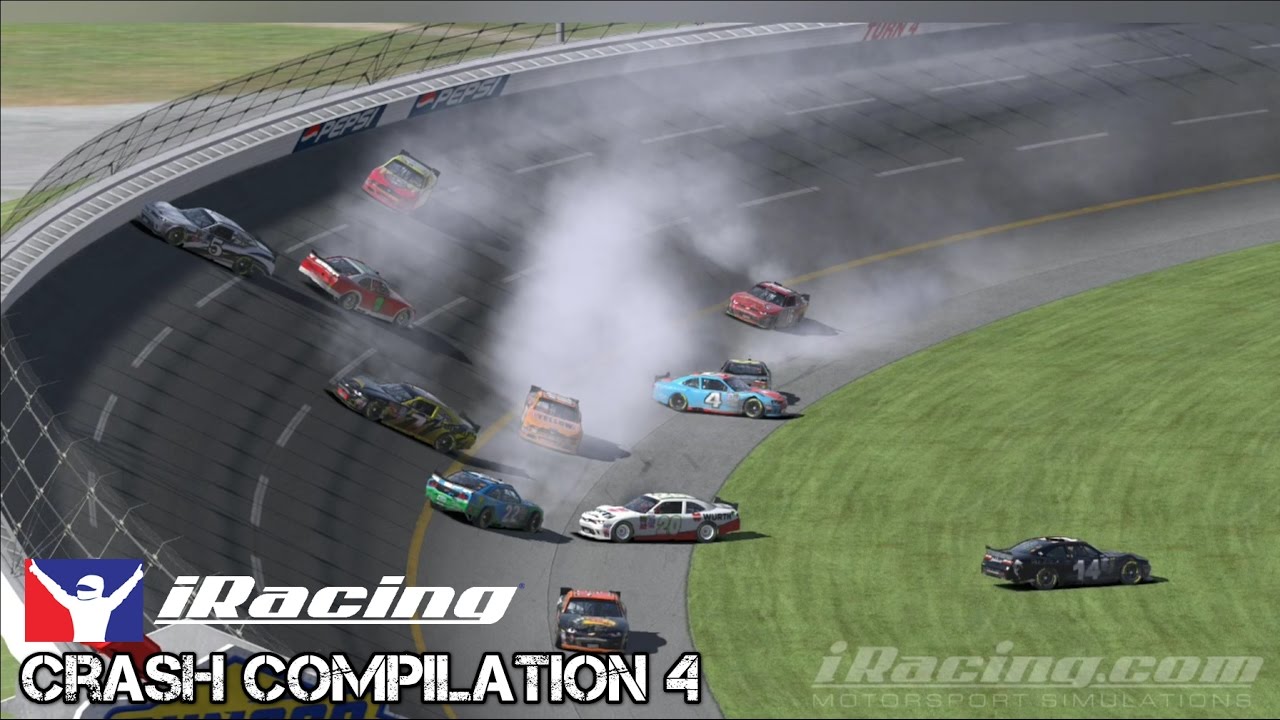 iRacing - Crash Compilation #4 - YouTube