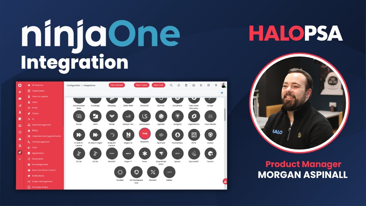 NinjaOne Integration | HaloPSA - YouTube