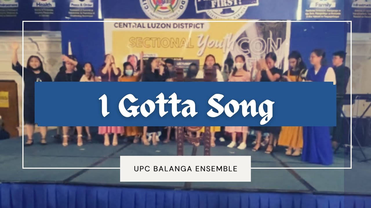 I Gotta Song - Song by James Wilson || Cover by UPC Balanga Youth ...