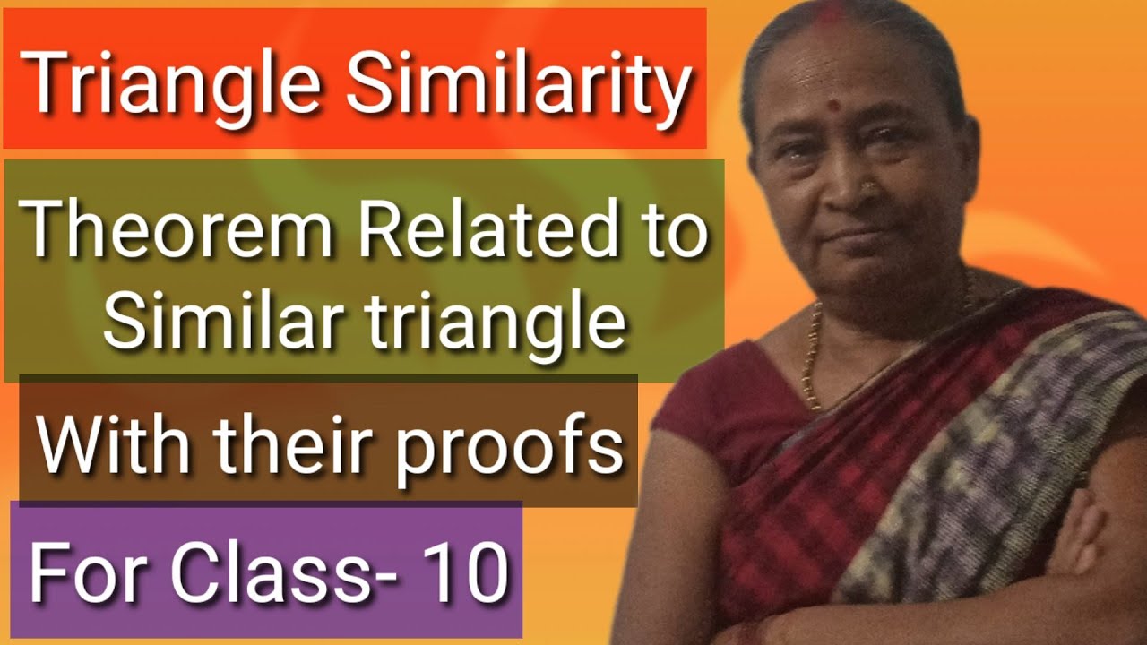 #Triangle Similarity# Proving the Theorem Related to Properties of ...