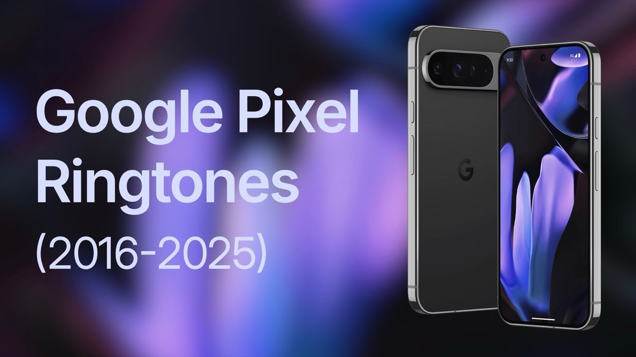 Google Pixel Ringtone Evolution (2016-2025) - YouTube