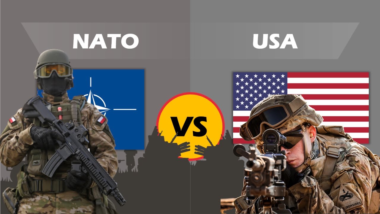 USA VS NATO| Military Power Comprasion 2023 - YouTube