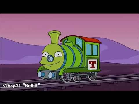 Thomas and friends references in the Simpsons - YouTube
