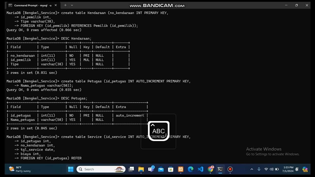 TUTORIAL JAVA MEMBUAT FORM BENGKEL SERVICE MENGGUNAKAN NETBEANS IDE 14 - YouTube