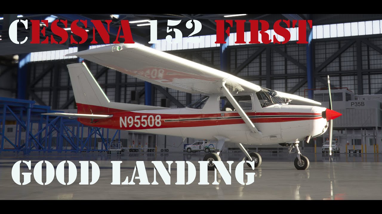 Landing The Cessna 152 (Microsoft Flight Simulator) - YouTube