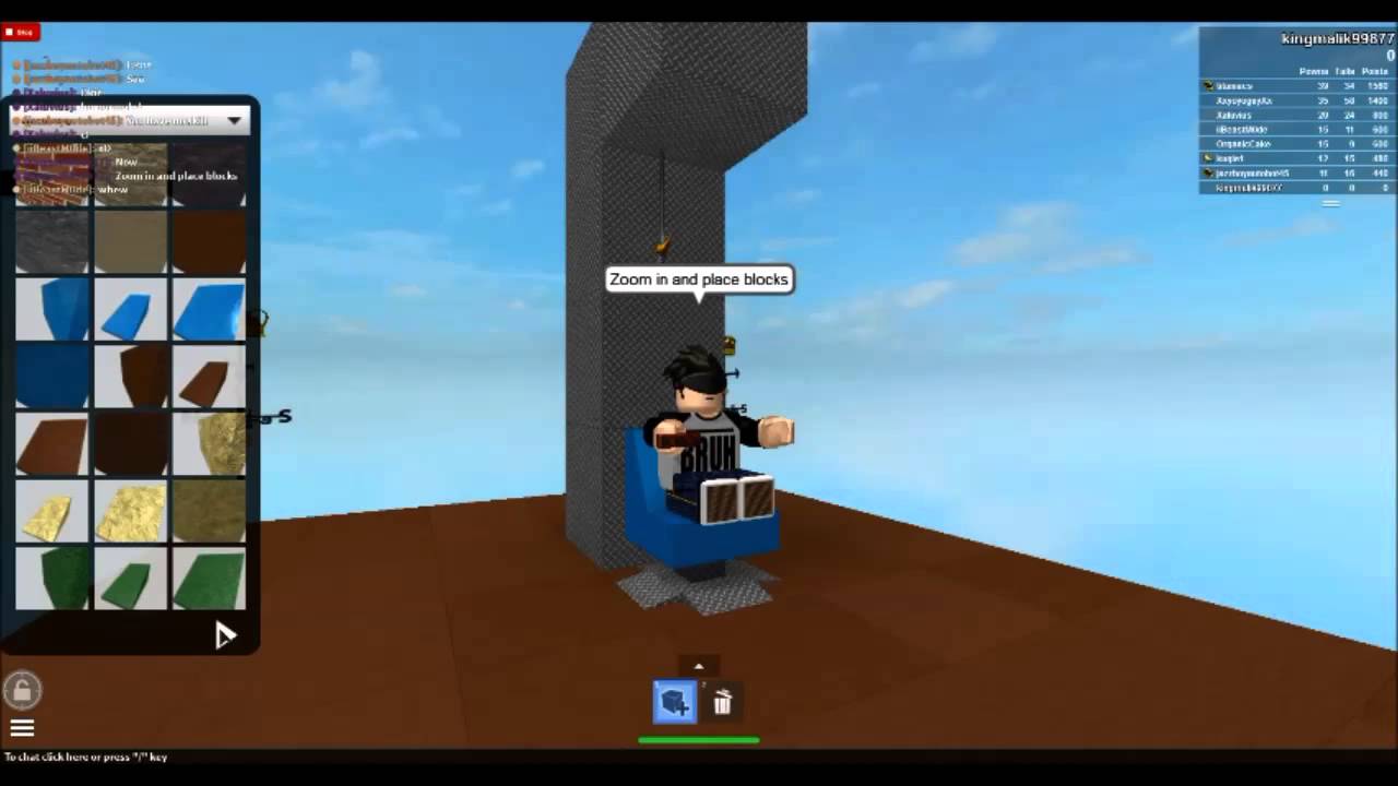 ROBLOX Build A Hideout And Fight Tutorial Glitches Part 1 - YouTube