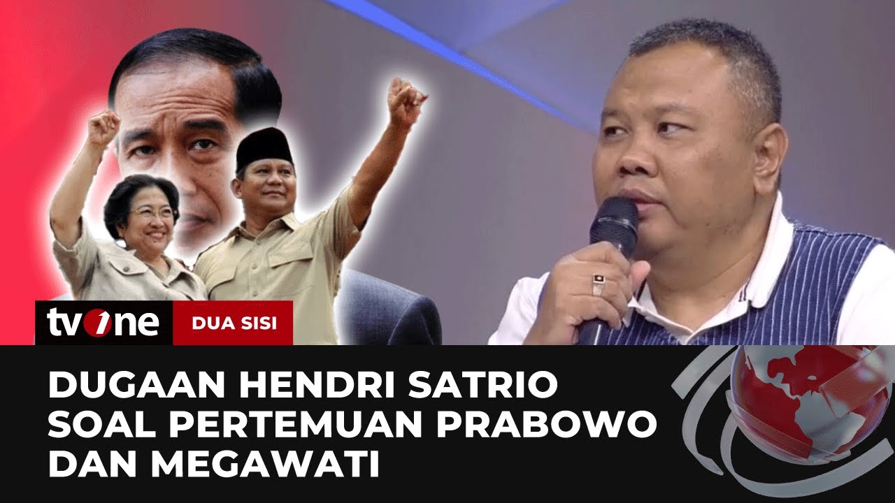 Hendri Satrio: Pertemuan Prabowo Mega Tidak Menguntungkan Jokowi | Dua Sisi tvOne - YouTube