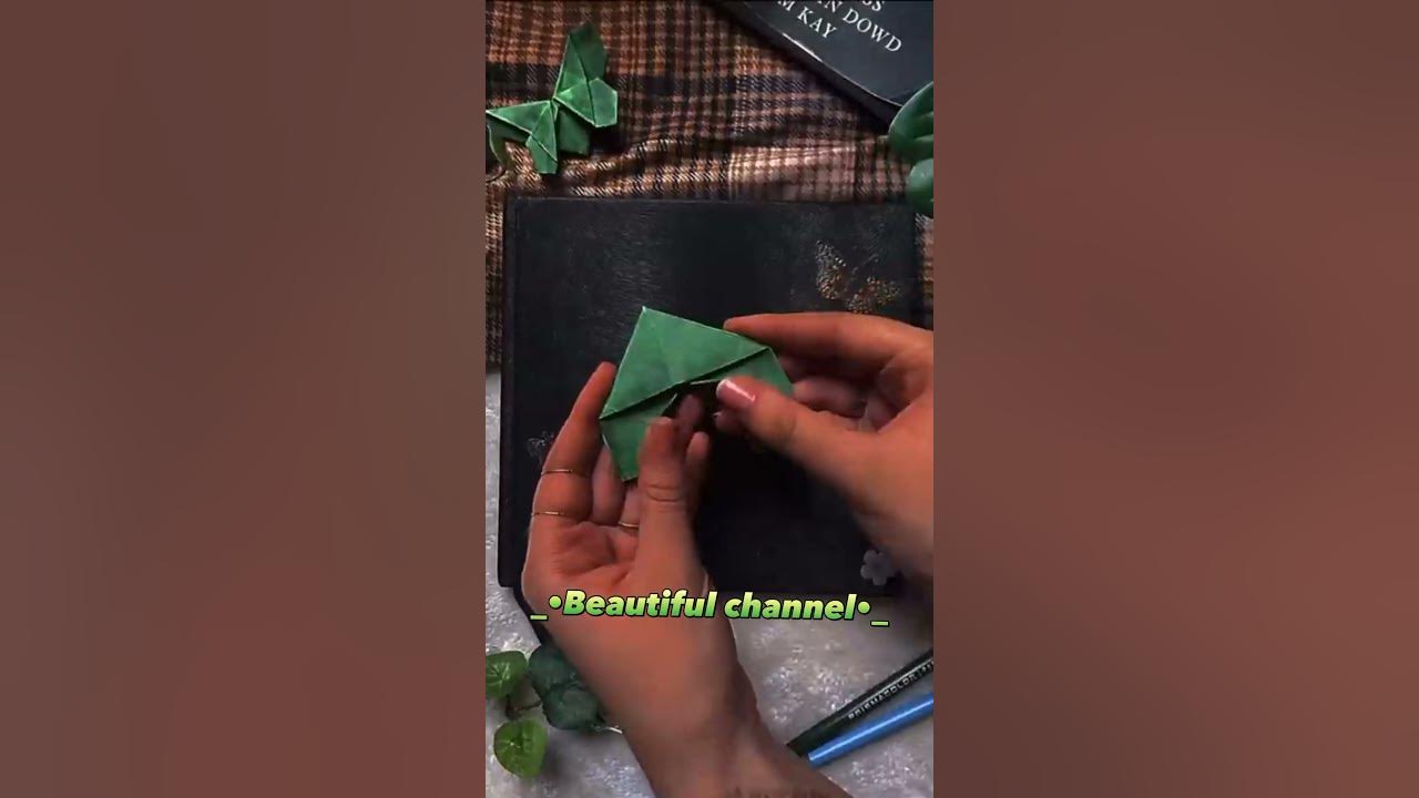 Գեղեցիկ էջանշան մեր ձեռքերով 🦋💚 Subscribe Fypシ Like Rek