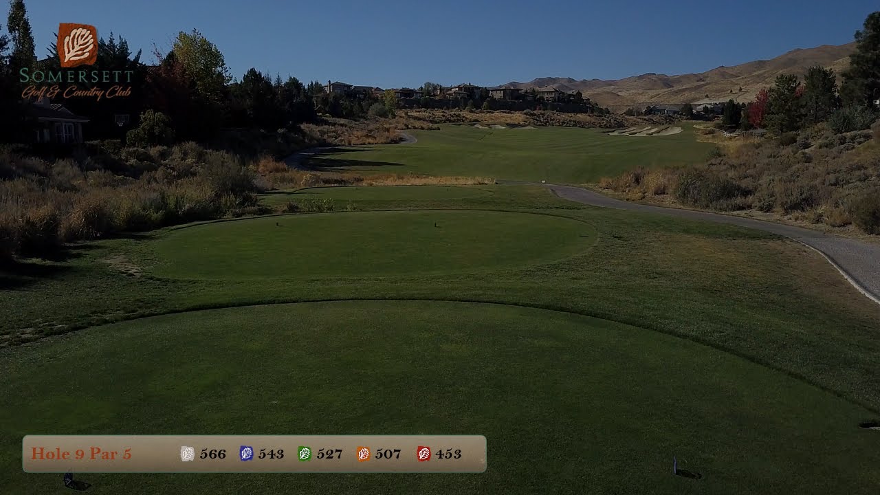 Somersett Golf Course, Reno Nevada, Hole 9 - YouTube