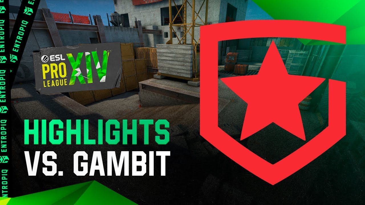 Entropiq vs Gambit ESL PRO LEAGUE Highlights - YouTube
