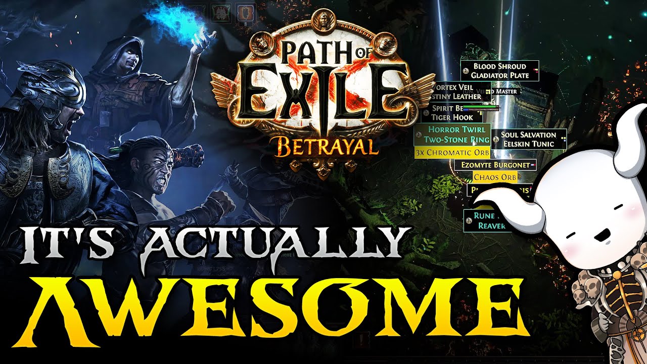 DIscovering the BETRAYAL League in Path of Exile For The First Time ...