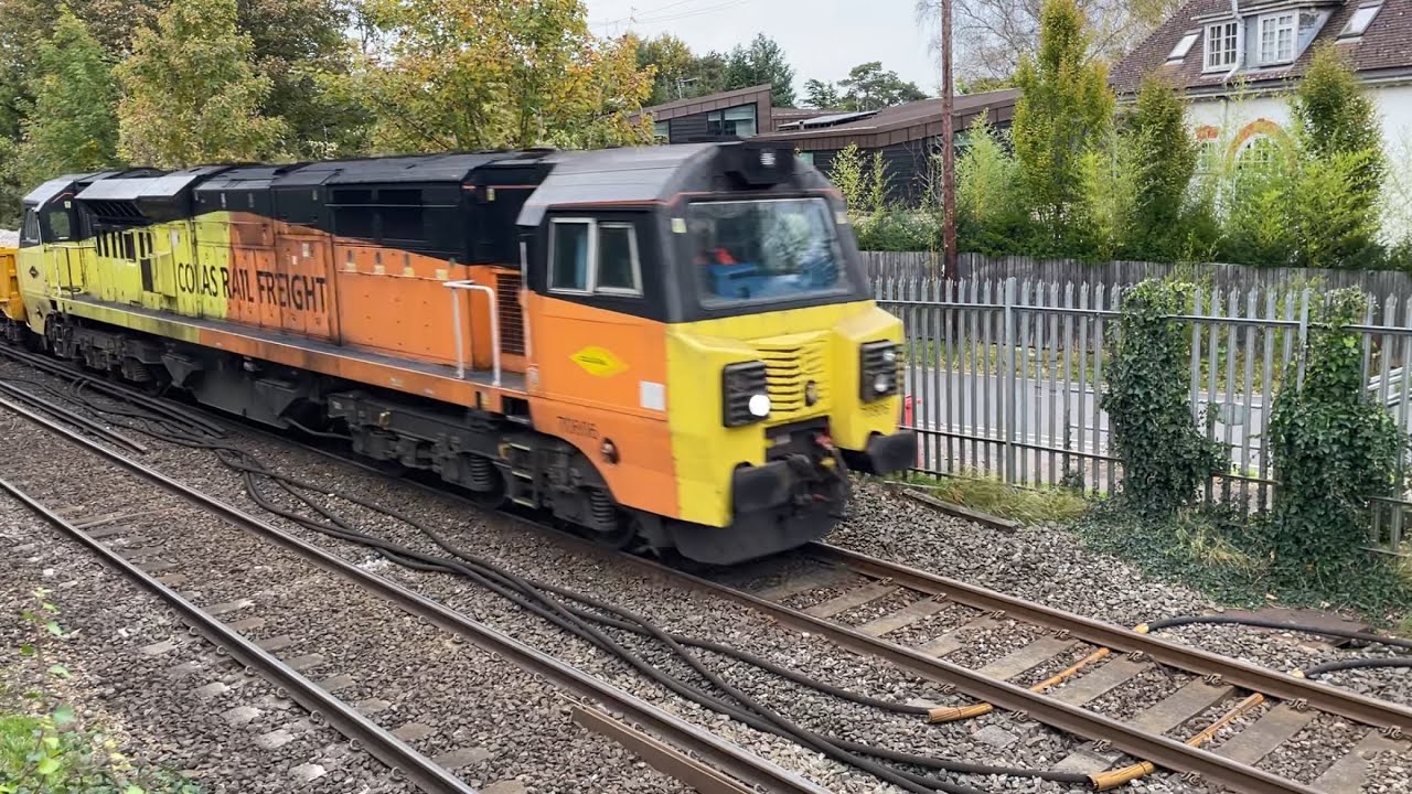 Class 70 | 70806 | Colas Rail Freight - YouTube