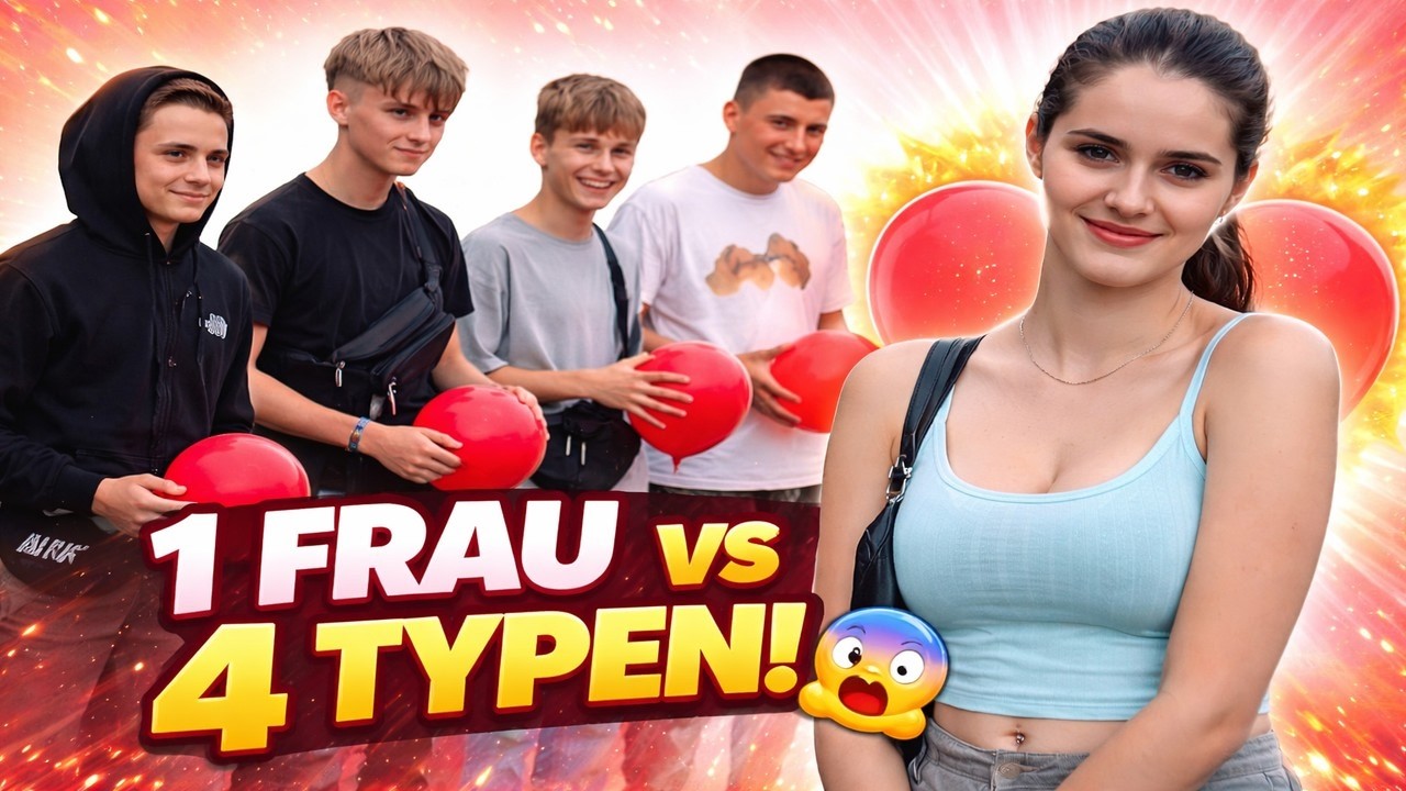 Findet sie ihren Traum Typ 4 VS 1 - YouTube
