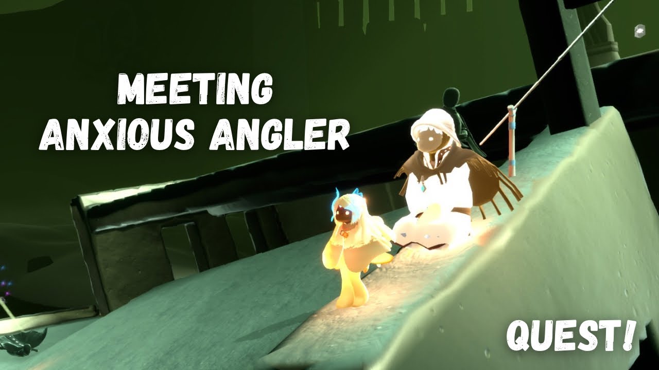 Meet Up With Anxious Angler in Crab Fields | Sky: Children of the Light ...