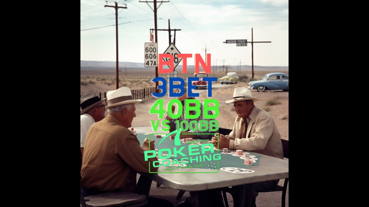 3Betting from the Button at 40BB and at 100BB - Poker Coaching Study ...