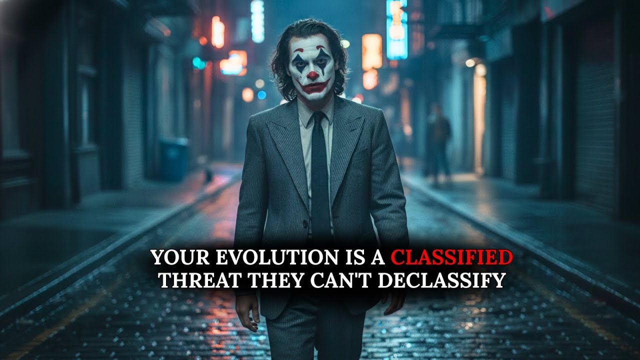 YOUR EVOLUTION IS A CLASSIFIED THREAT THEY CAN'T DECLASSIFY | JOKER ...
