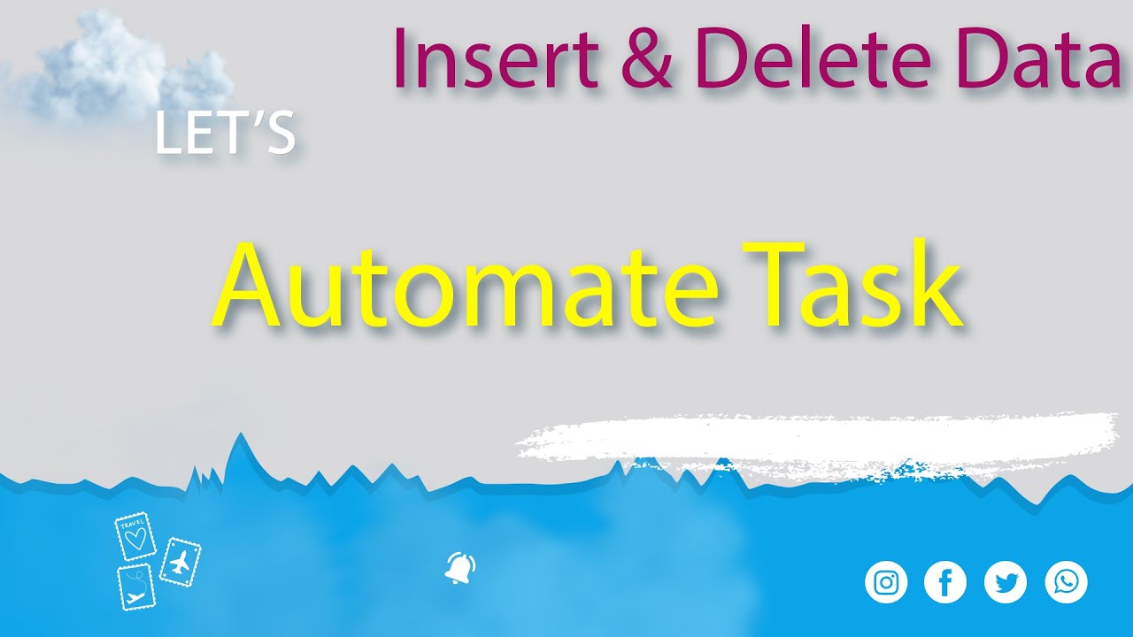 Insert & Delete Data in Automa | Automa - YouTube