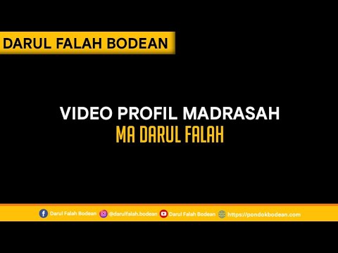 Profil MA Darul Falah Pringsurat 2021 / 2022 - YouTube