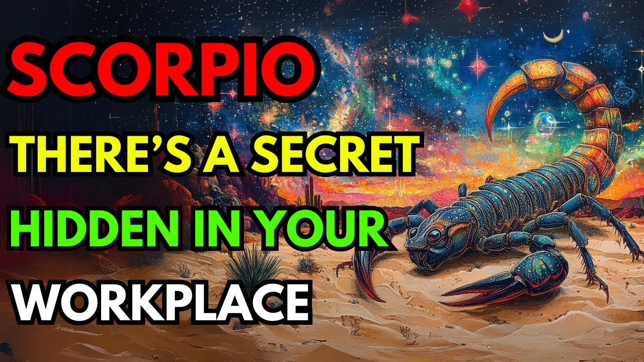 SCORPIO ♏ A SECRET AT WORK IS DRAINING YOUR ENERGY — PEACE WILL ESCAPE ...