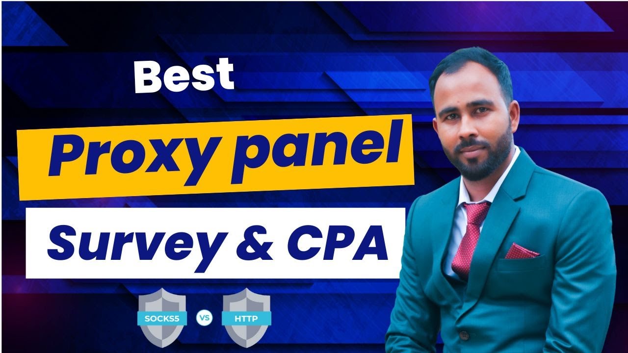 Best Daily Residential Proxy Panel for SURVEY and CPA ! (Iproxy) - YouTube