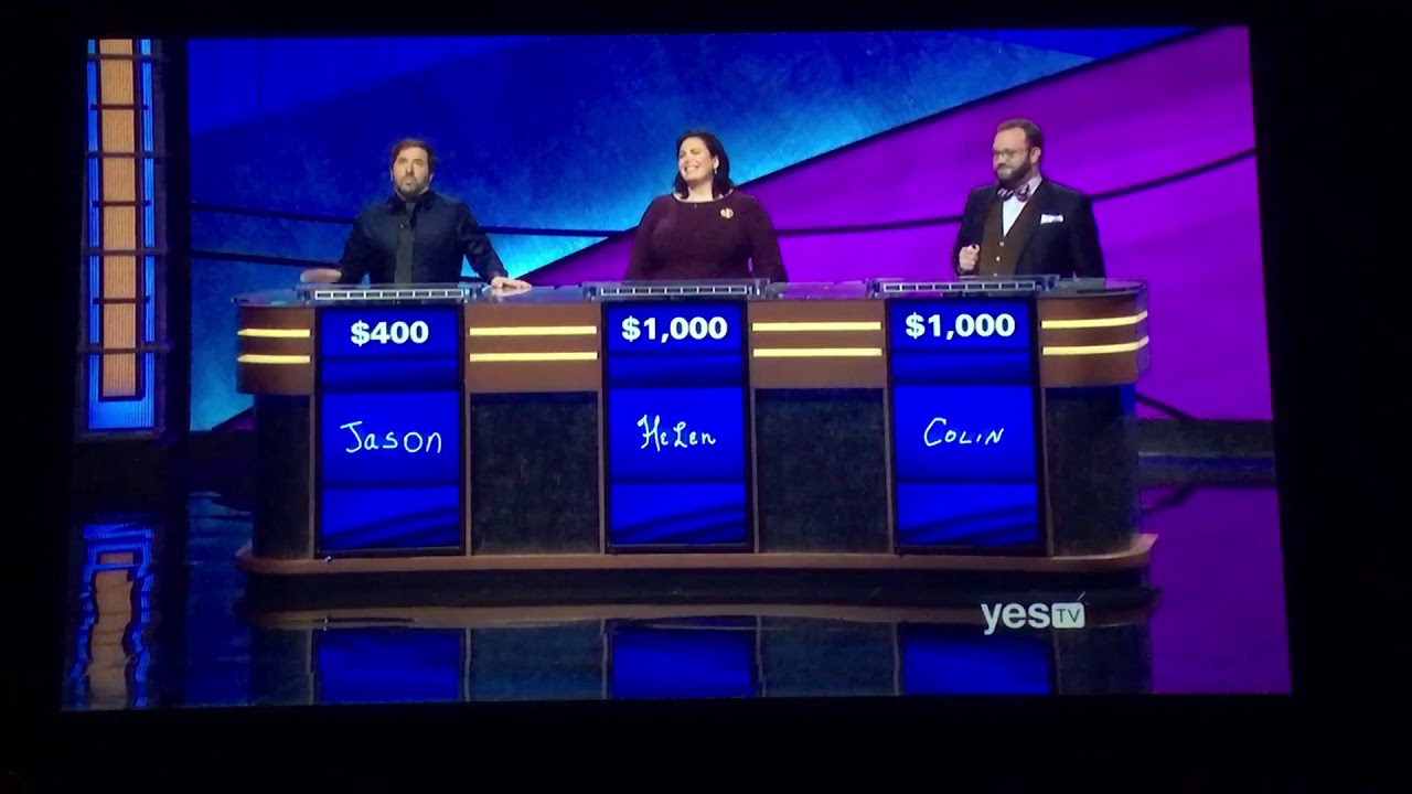 Jeopardy, Jason Zuffranieri Day 13 - 1st Daily Double found TOO EARLY ...