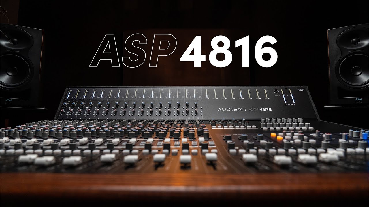 Audient ASP4816 Standard Edition Feature Overview - YouTube