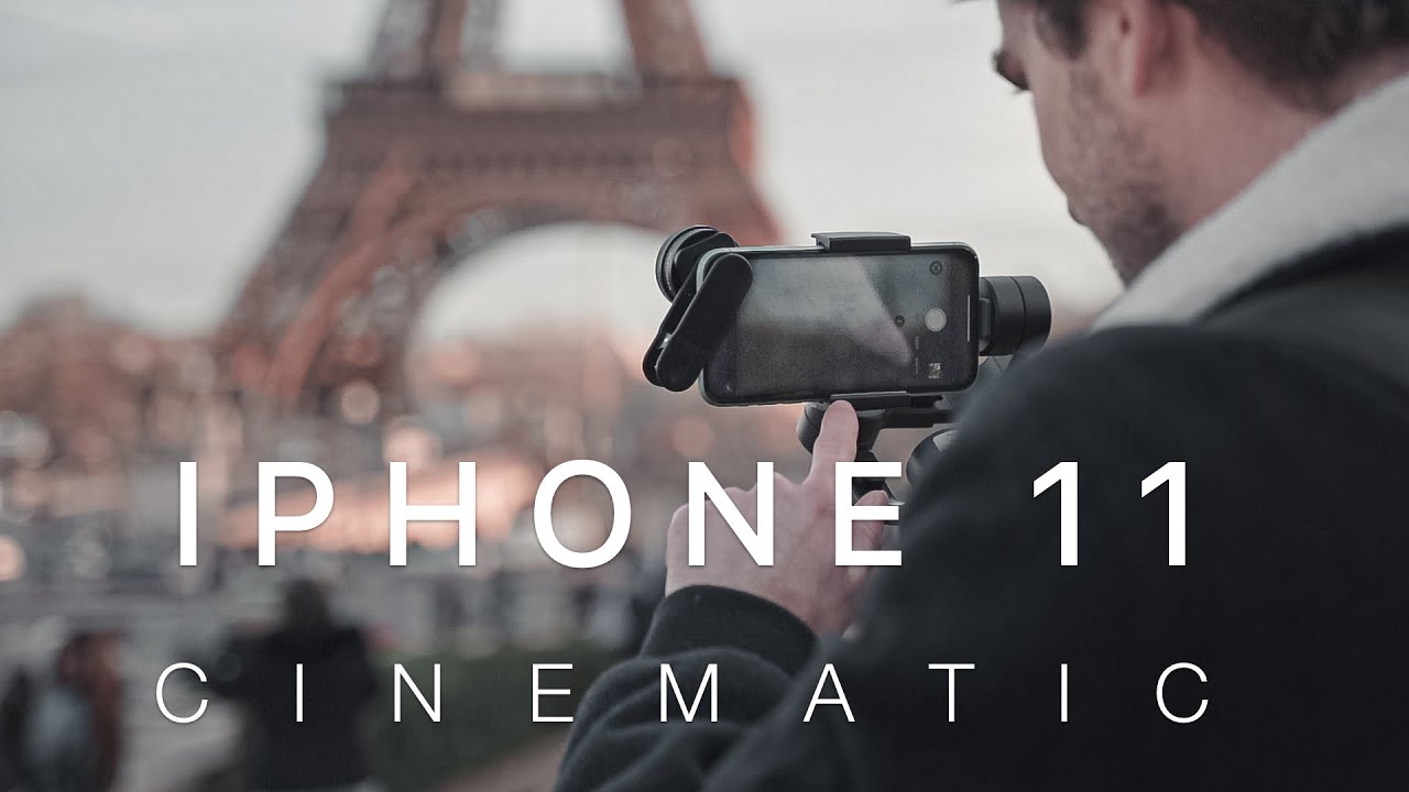 iPhone 11 Cinematic in Paris I Anamorphic Lens by Sandmarc - YouTube