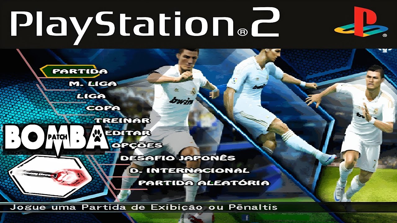 BOMBA PATCH PS2 ISO 2012 ATUALIZADO BRASILEIRÃO DOWNLOAD - YouTube